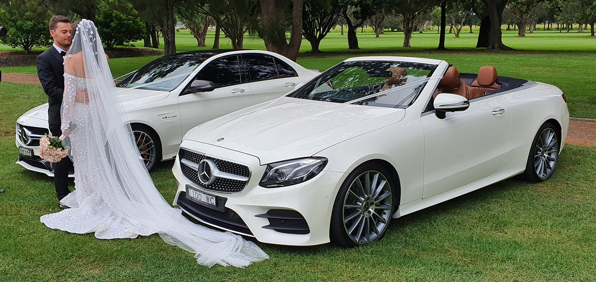 Mercedes E-Class AMG Convertible | I Do Wedding Cars